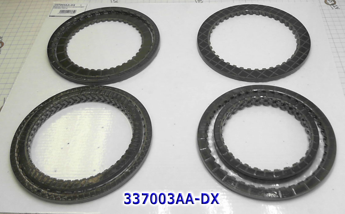 337003AA-DX комплект фрикционных дисков a750e / f (2wd / 4wd) 2003-up ...